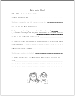 First Grade and Fancy Free: Paperwork, Paperwork!