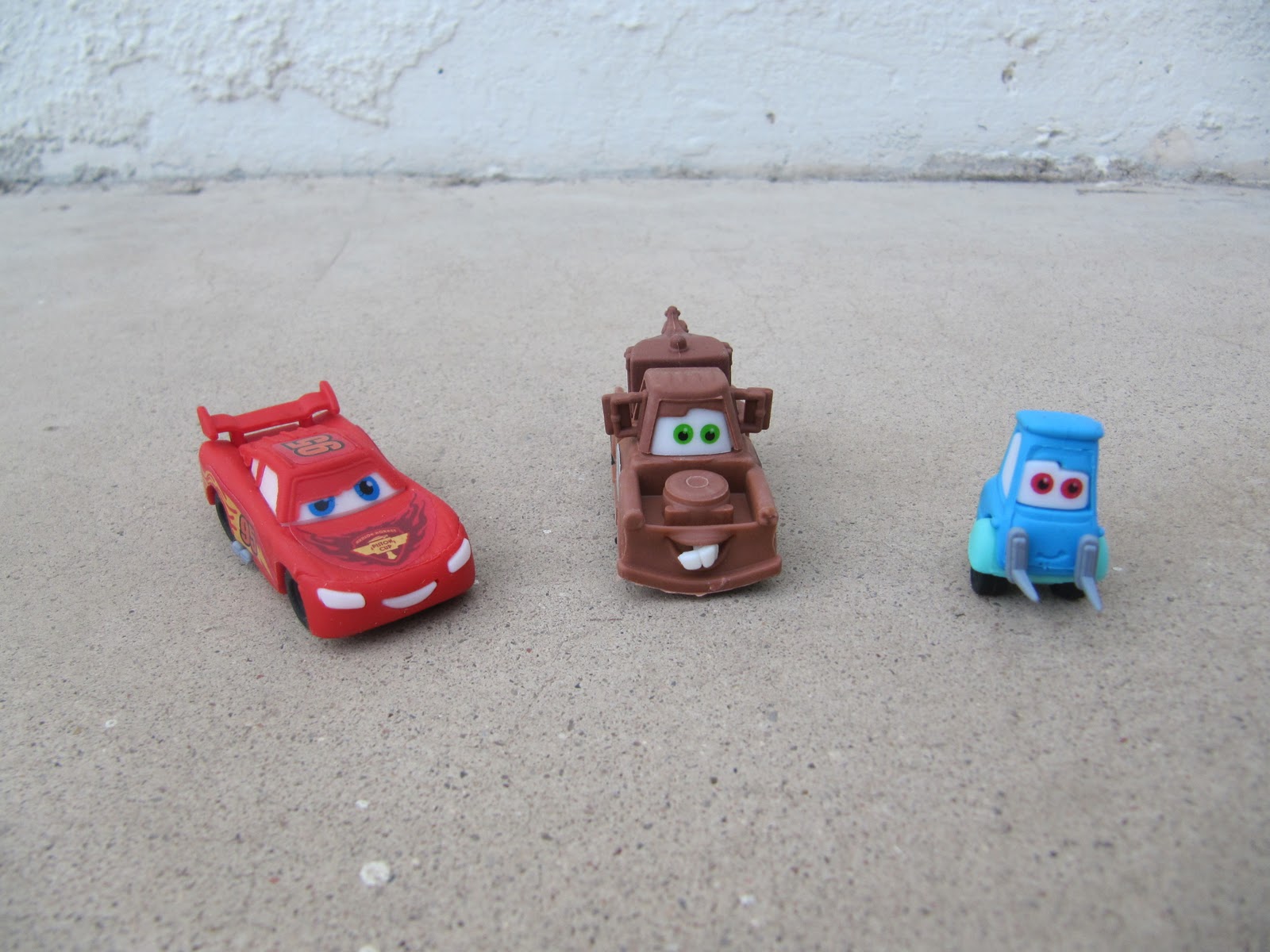 That Hapa Chick: Kawaii Monday: Disney Pixar Cars Erasers
