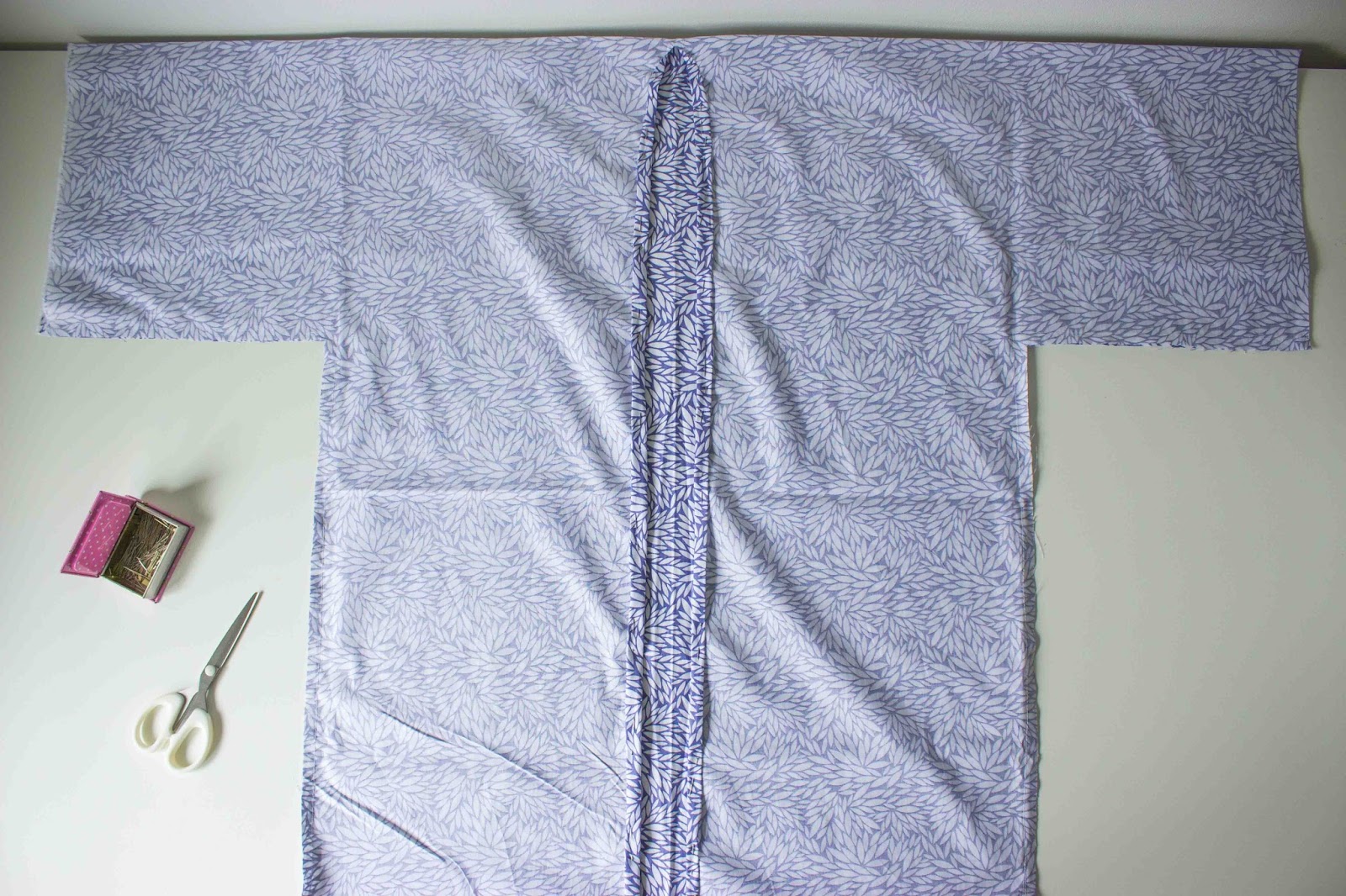 floral and feather: Easy kimono DIY*