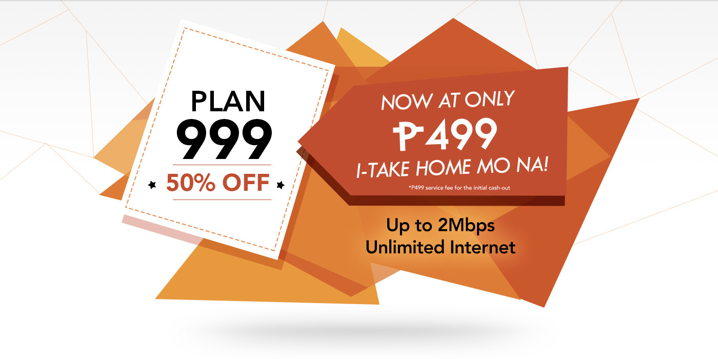 PLDT Plan 999 now only 499
