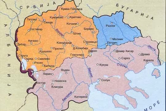 Macedonia Map 1913 : Macedonia (region) - Wikiwand - Links maps of ...