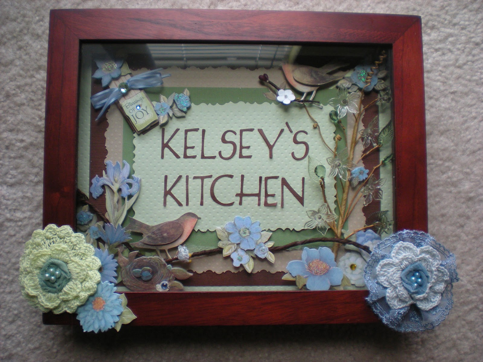 Tiny Treasures: Kitchen Shadow Box