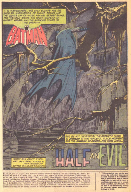 Diversions of the Groovy Kind: Making a Splash: Neal Adams' Batman
