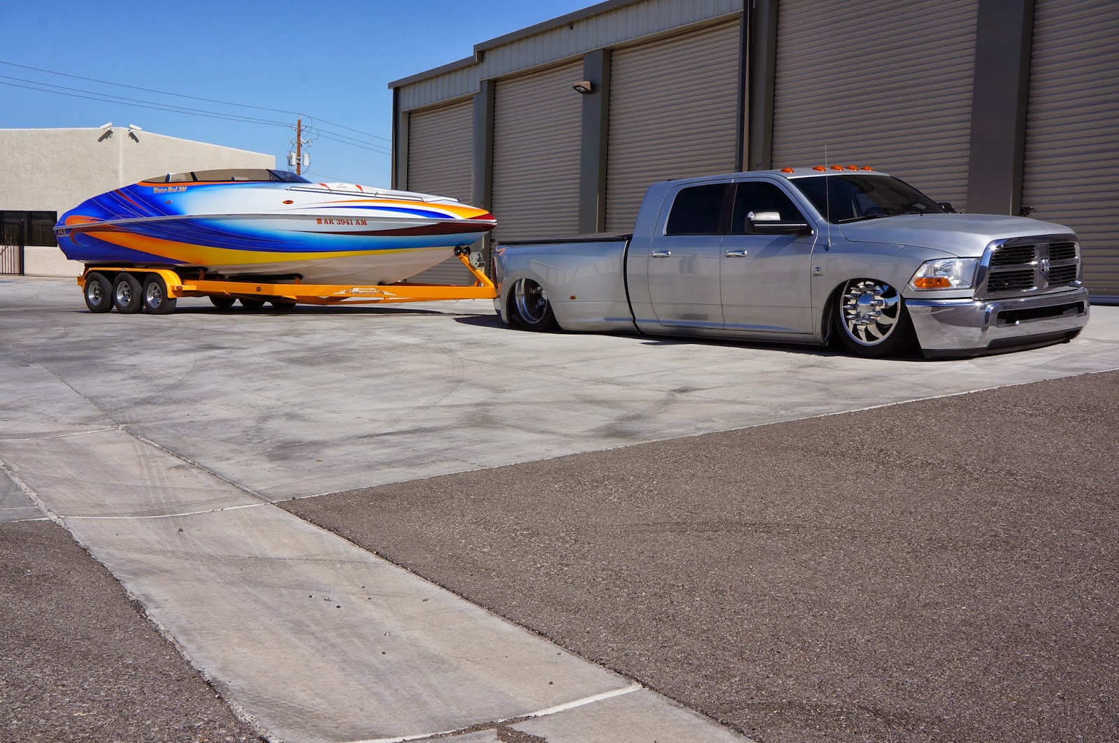 Bagged Dually Towing