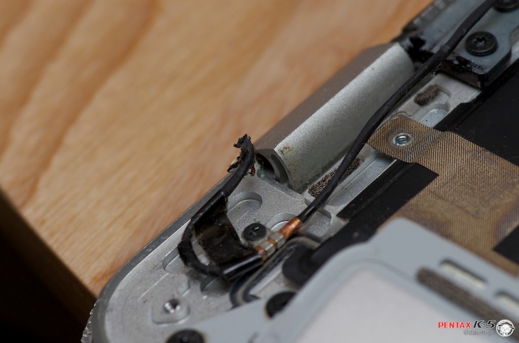 다음이고의 엄한 이야기: 맥북에어 1세대 힌지 교체 (Macbook Air 1st gen. hinge replace) 성공