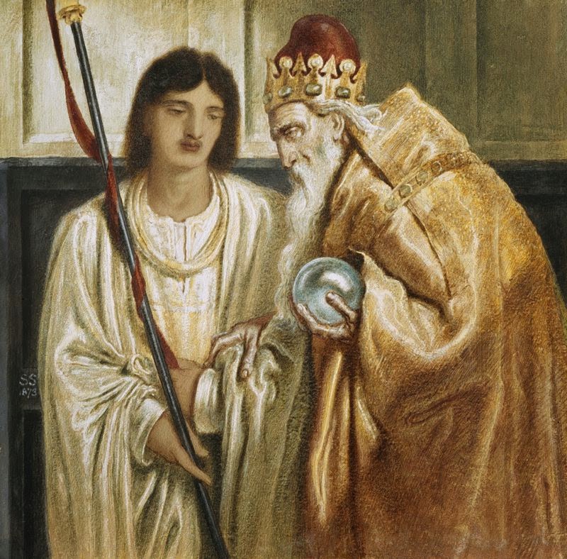 Art Universes: The art of Simeon Solomon (preraphaelite, England)