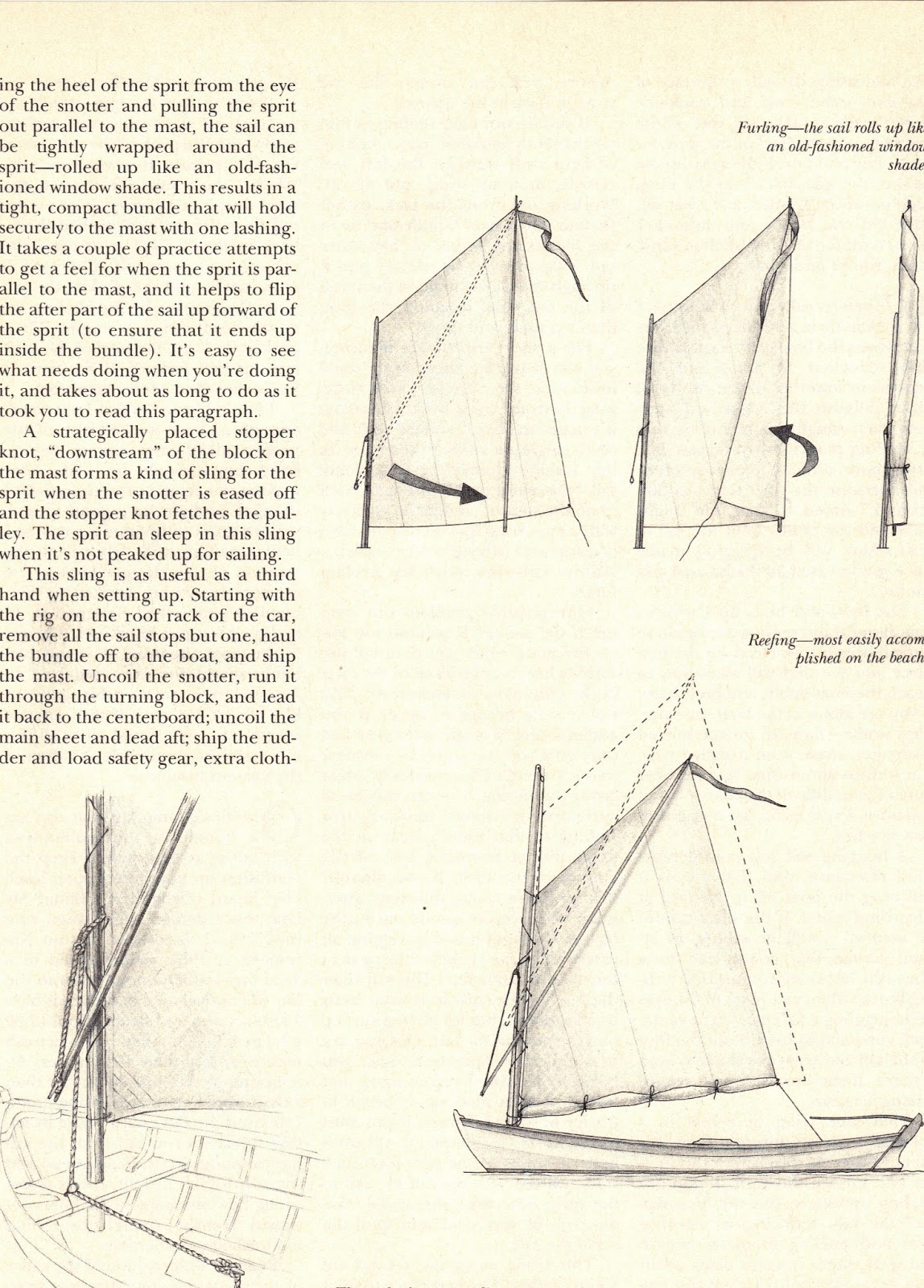 Huffin & Puffin Plans & Projects: PUFFIN Sprit Rig