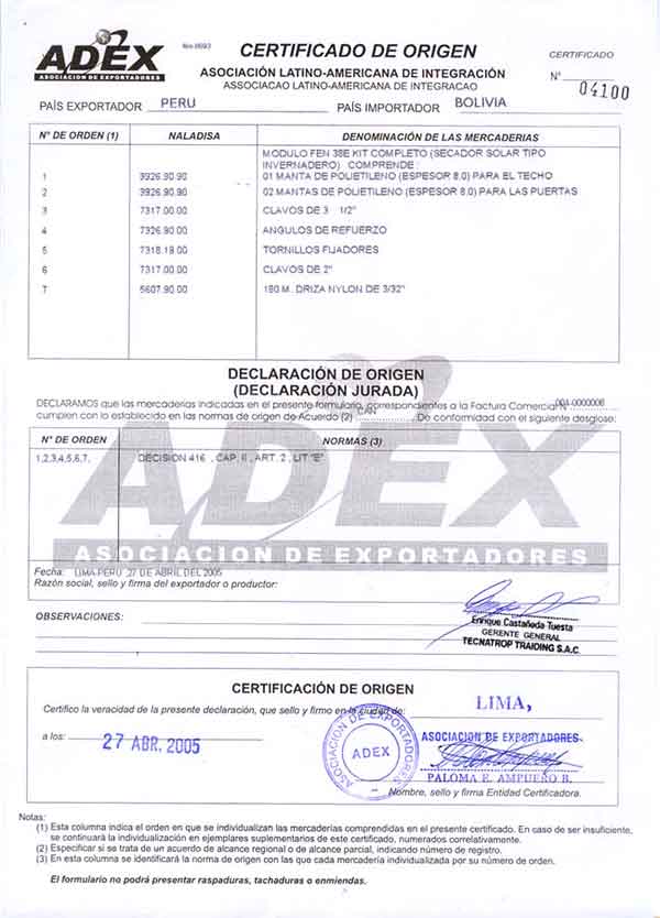 COMERCIO INTERNACIONAL