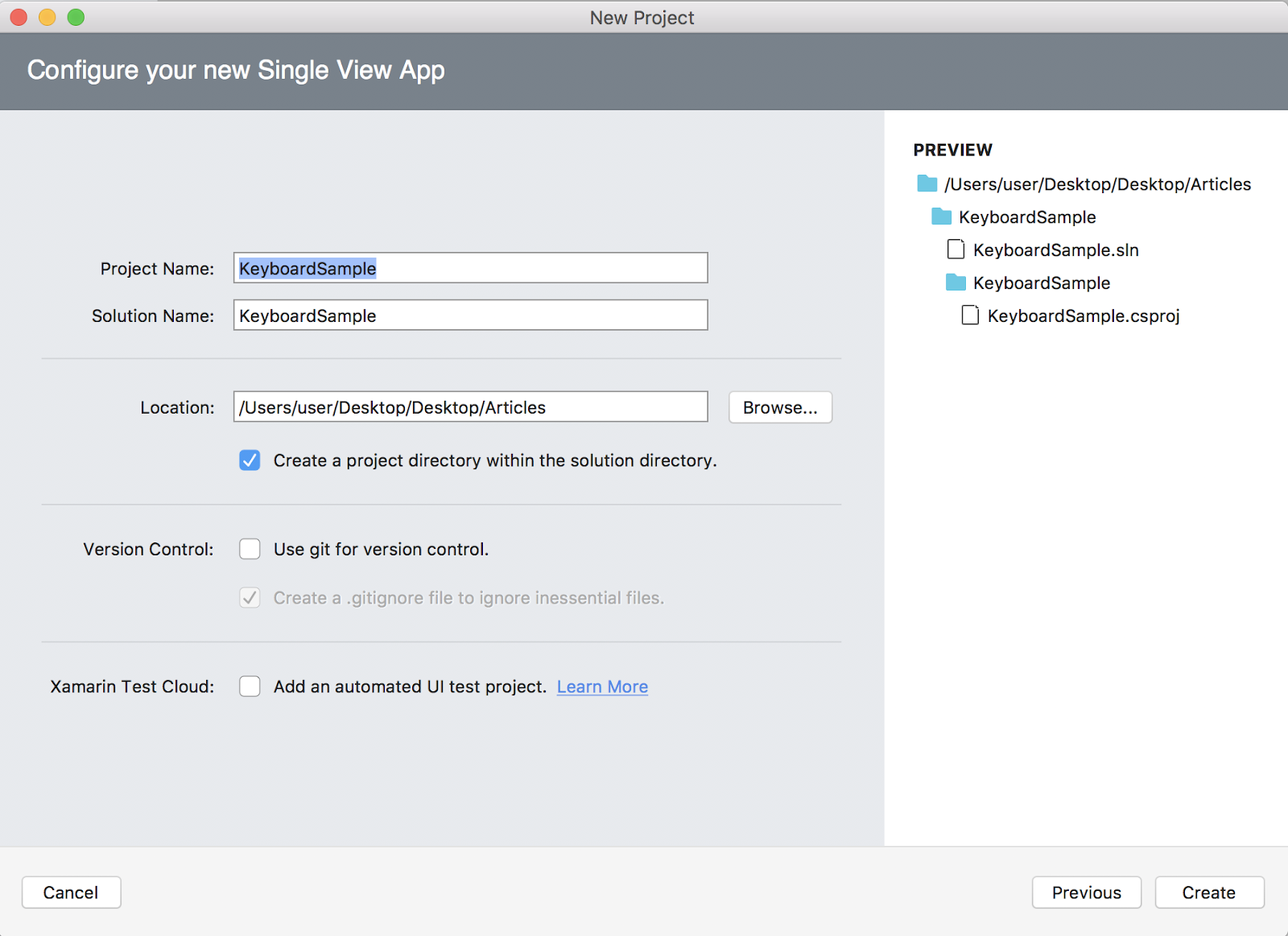You can choose your project location like below.