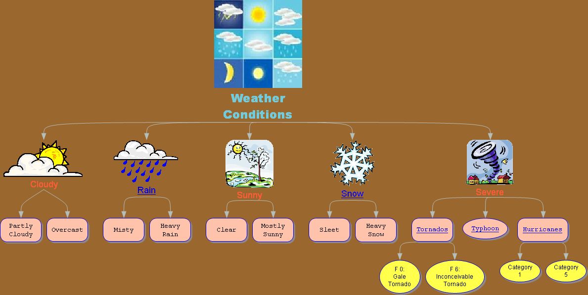 IT 365 Spring 2013: Weather Conditions Concept Map #8