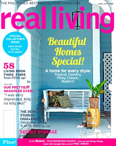 Turtz on the Go: Real Living Magazine April 2012 Issue