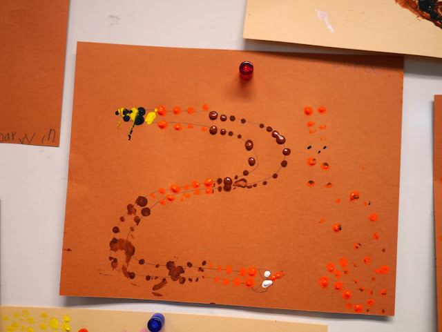 Little Hiccups: Aboriginal Dot Art Activity