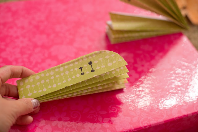 Domestic Fashionista: Paper Flower Fans Tutorial