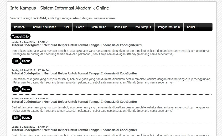 teknologi globalisasi: SISTEM INFORMASI AKADEMIK (SIAKAD) BERBASIS WEB DAN PHP MYSQL GRATISS ...