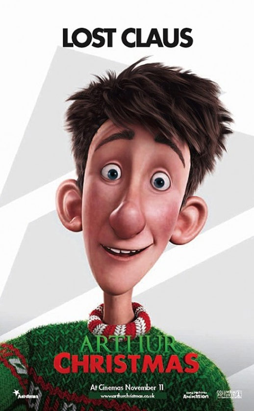 Celebrities, Movies and Games: Arthur Christmas Movie Character Posters