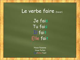 Le coin du fle des élèves du Secondaire: Le verbe faire
