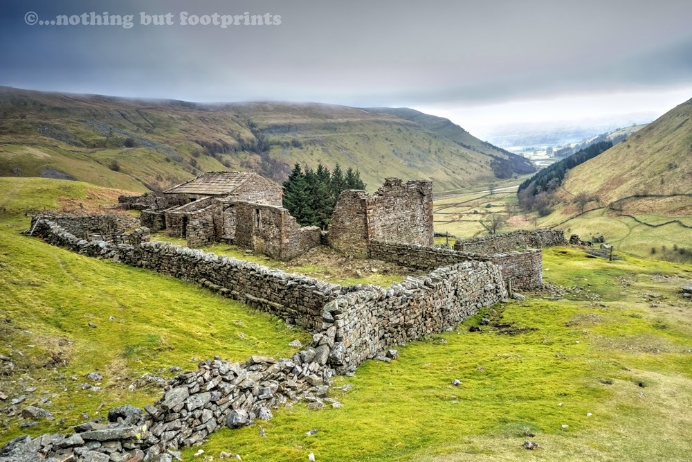 Gunnerside, Swinner Gill, Crackpot Hall & Kisdon Force (Yorkshire Dales)
