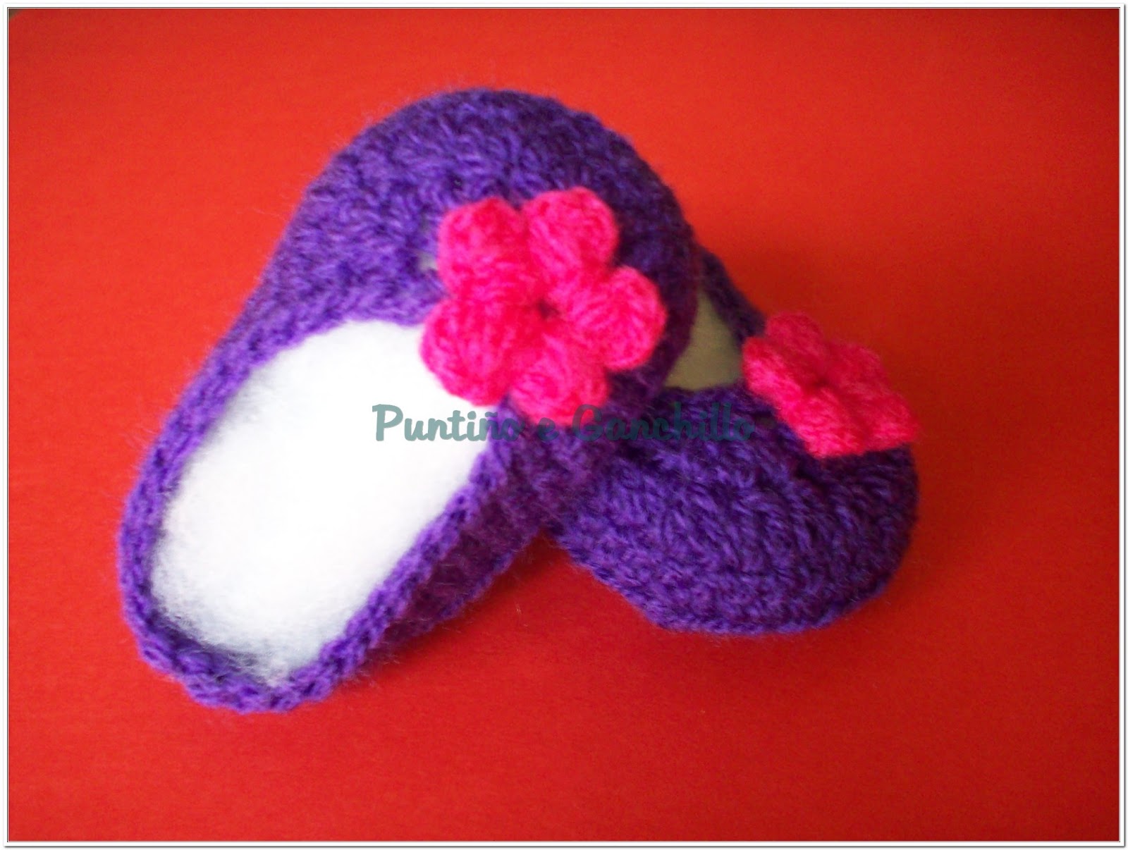 Puntiño e Ganchillo: bailarinas crochet
