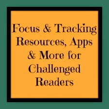 Help for Struggling Readers: Helpful Focus & Tracking Resources for ...