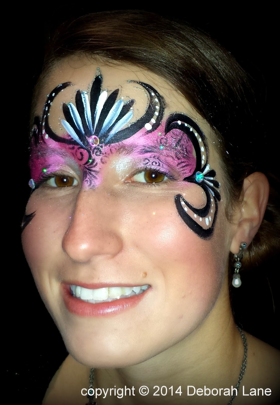 Rainbow Dash Face Painting