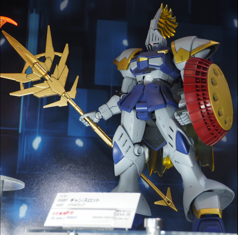 Gundam Family: HGBF 1/144 Gyancelot On Display @ International Tokyo ...