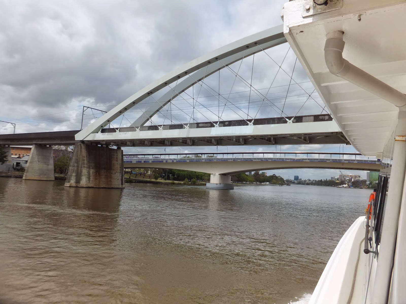 The Next Stage: The Bridges over the Brisbane River...