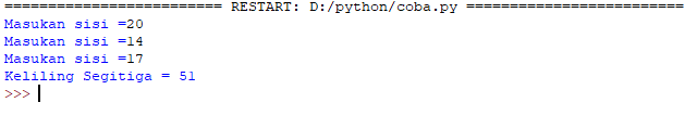 Menghitung Luas Dan Keliling Segitiga Menggunakan Python - wahidun1