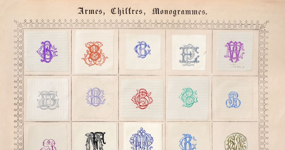 Letterology: More Magnificent Monograms