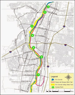 Our Great Fulltime RV Escape: Biking on the Bosque Trail and Hurricane ...
