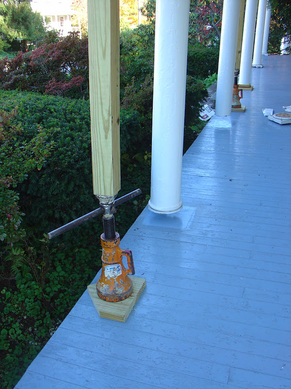 Life at Pugsley: Porch Column Bases 4: On the Way to Done, or, Epoxy ...