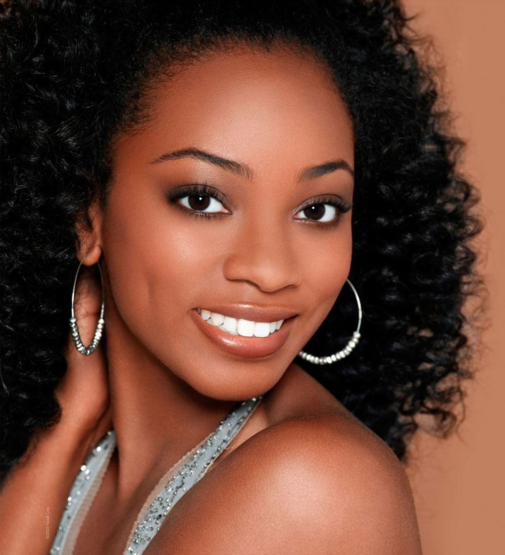 25 "Beautiful" famous black model GALS!