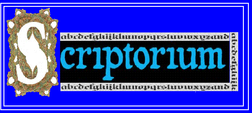 Scriptorium: PRIMER NUMERO DE SCRIPTORIUM