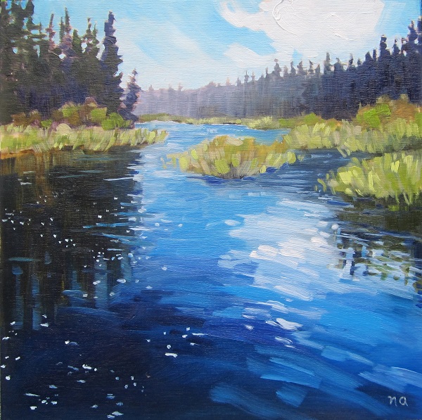 Nicki Ault: Sparkling River, Waskesiu