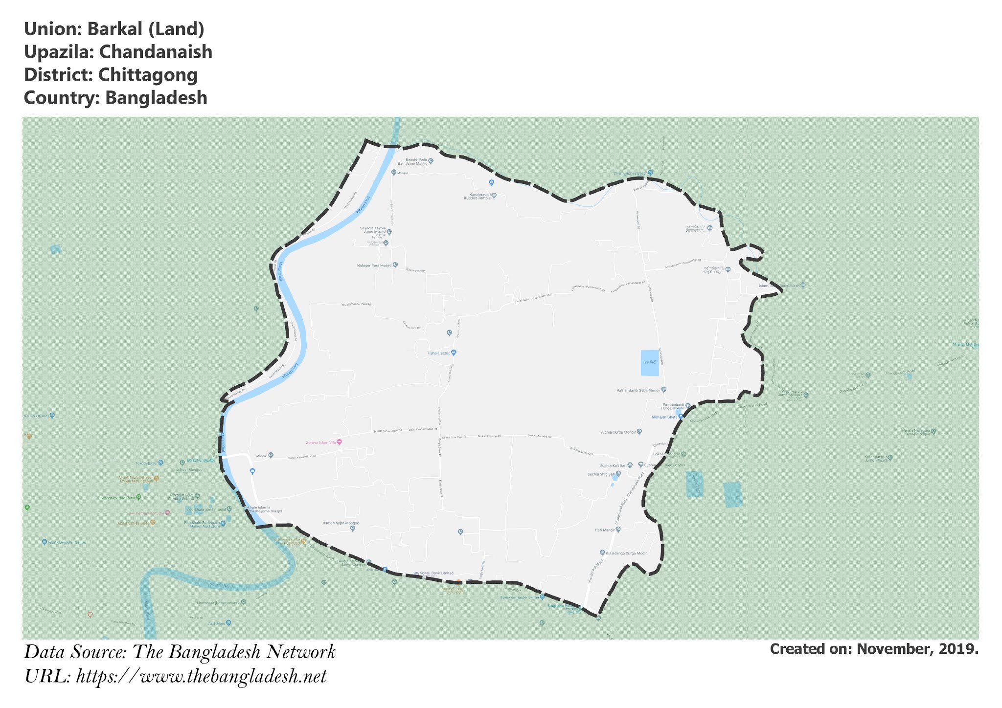 Barkal Union, Chittagong