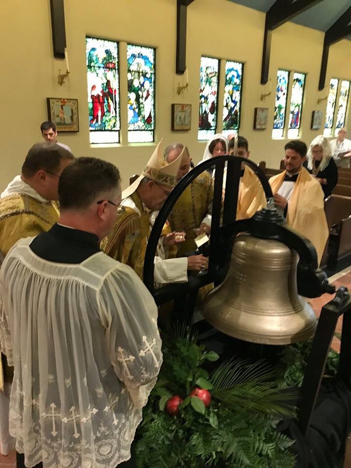 New Liturgical Movement: Traditional Baptism of a Bell Celebrated in Omaha