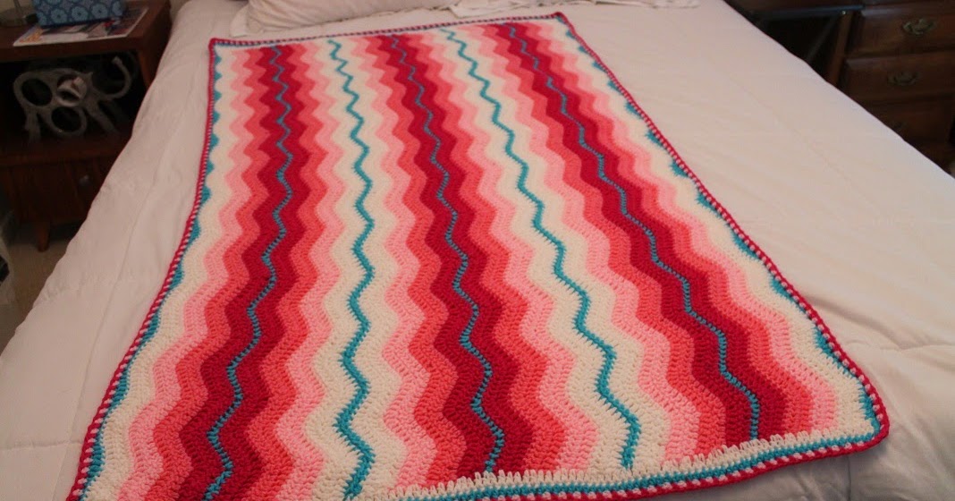 silvermari & the stick: Crochet: Pink Vertical Chevron