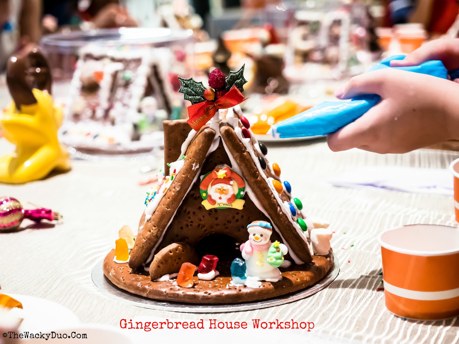 Gingerbread House Workshop @ The Line Shop : Shangri La - TheWackyDuo ...