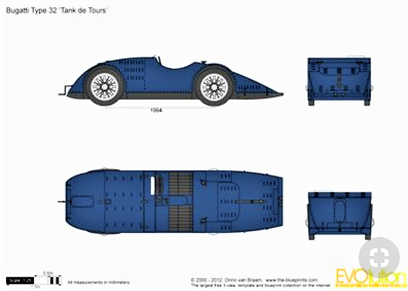 The Motorsports Report: Bugatti Type 32 - 1923 GP Automobile Club de ...