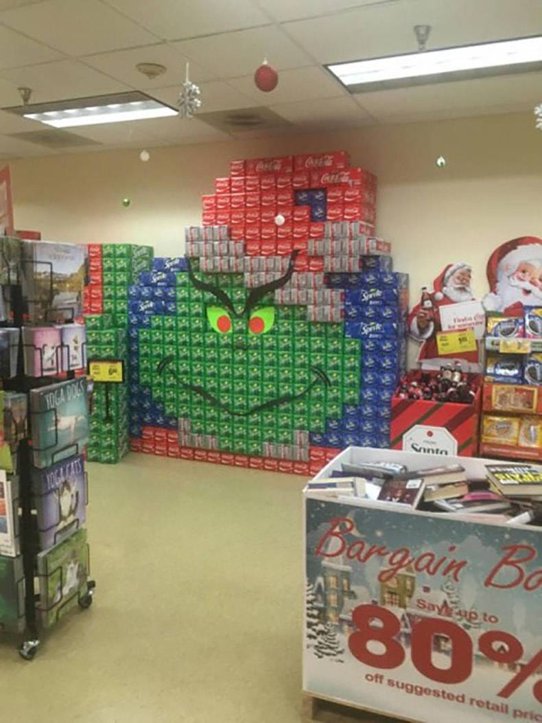 Steve's Root Beer Journal: Grinch Soda Display