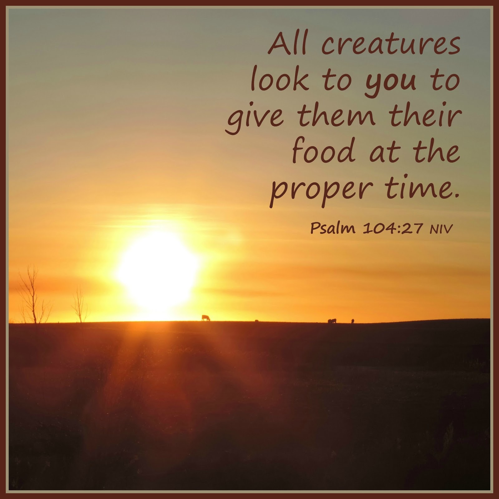 Inkwell Inspirations Scripture Pic Psalm 104 27
