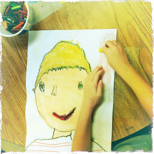 ChumleyScobey Art Room: 1st Grade Self-Portraits