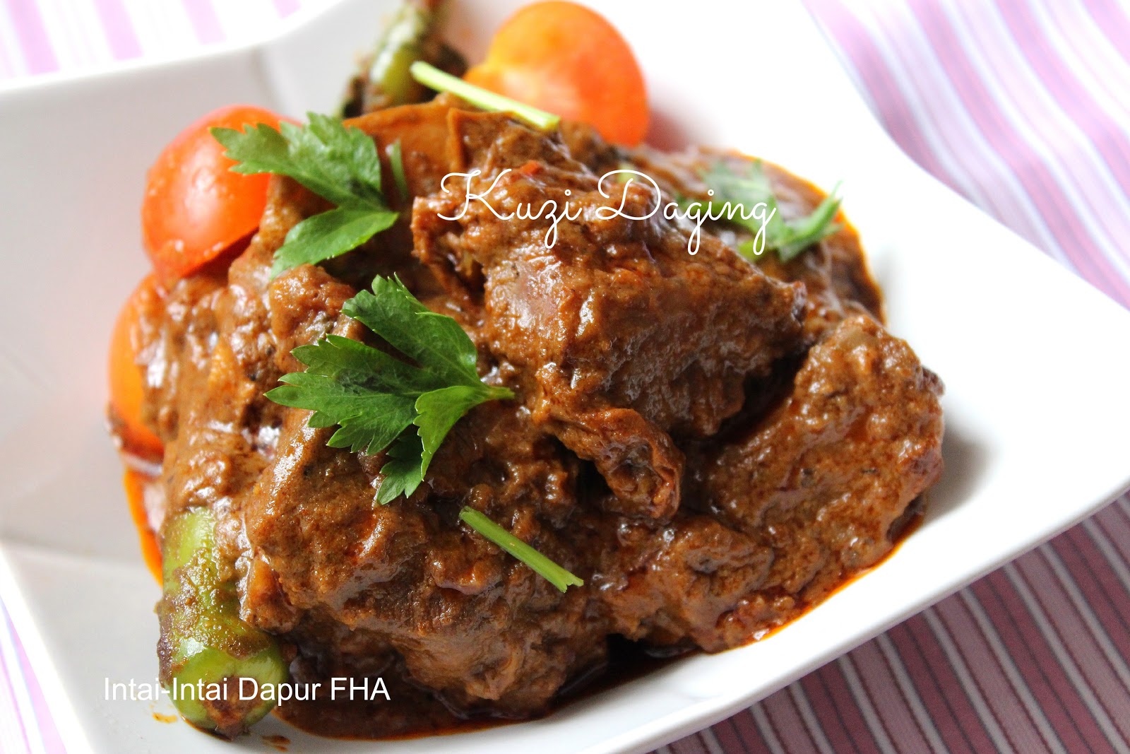 Intai-Intai Dapur FHA: KUZI DAGING