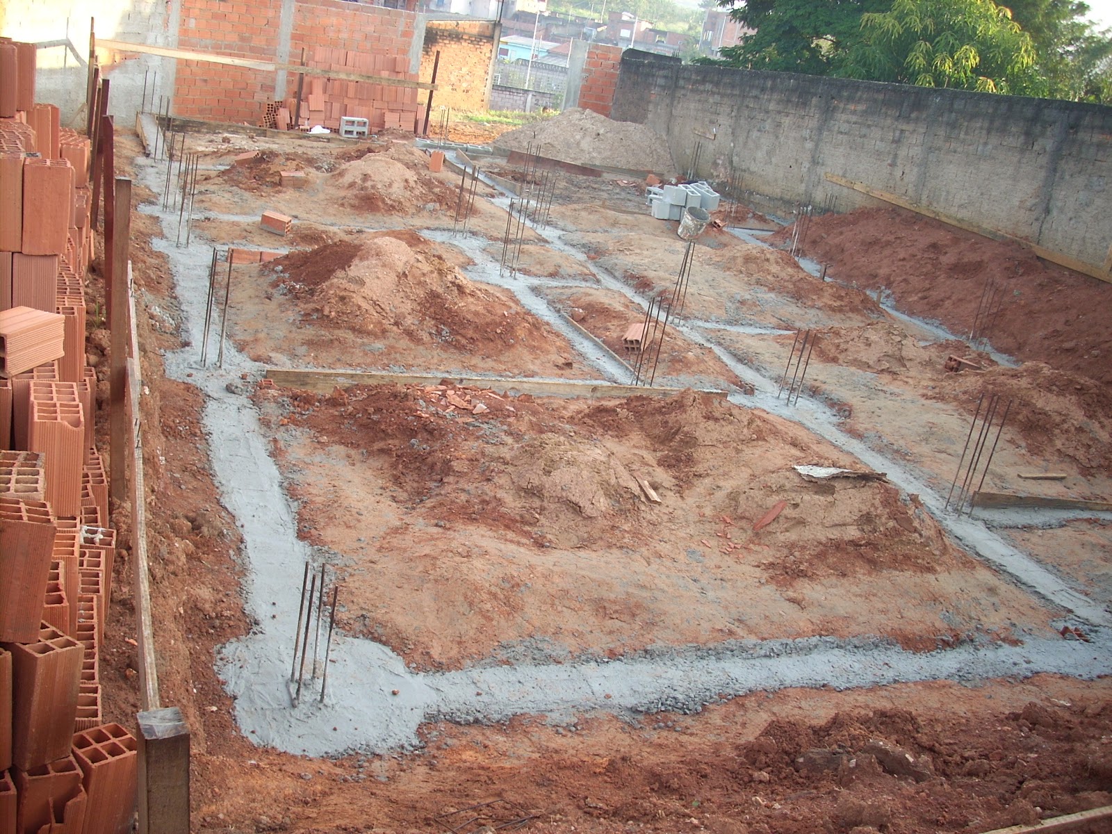 Construção: Viga Baldrame