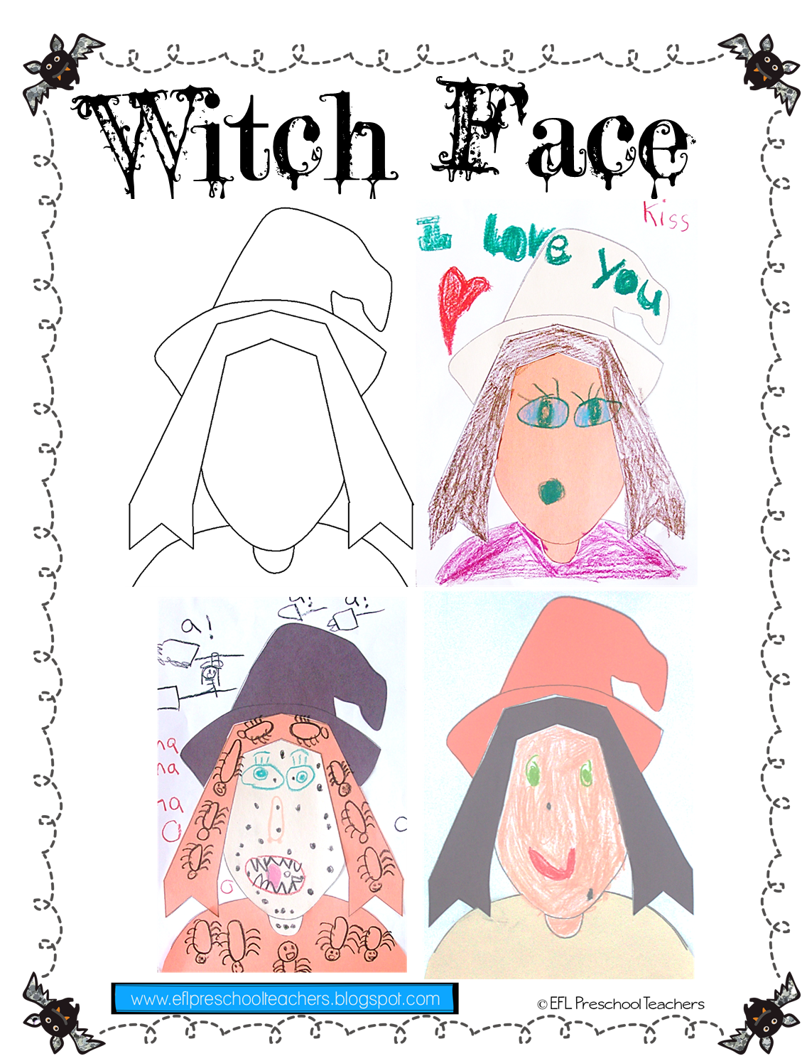 ESL/EFL Preschool Teachers: Halloween ideas for Kindergarten English ...