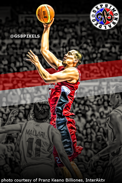 Mico Halili: PBA Fan Art - Dylan Ababou and Greg Slaughter. GRAPHICS: