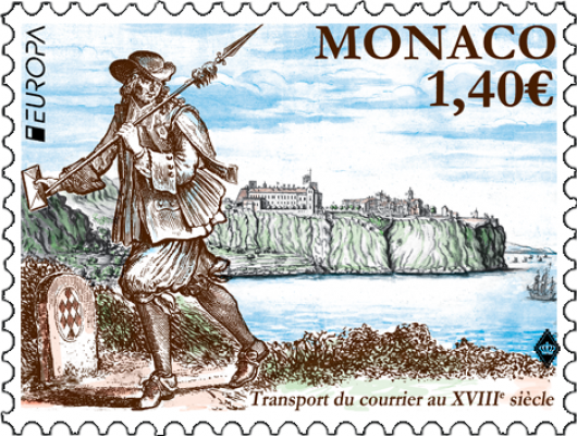 europa stamps: Monaco 2020