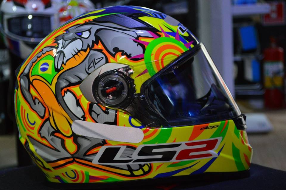 Motosports.com.br : CAPACETE LS2 ALEX BARROS RÉPLICA