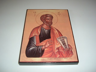 ramonashop-iconart2: Icoana Sf.Apostol Petru-Comanda speciala