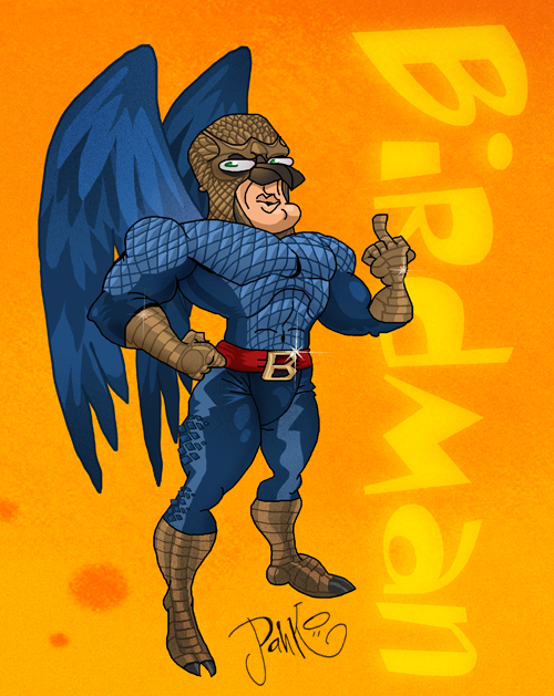 Fantásticos posters fan-art de Birdman que vale la pena ver ...