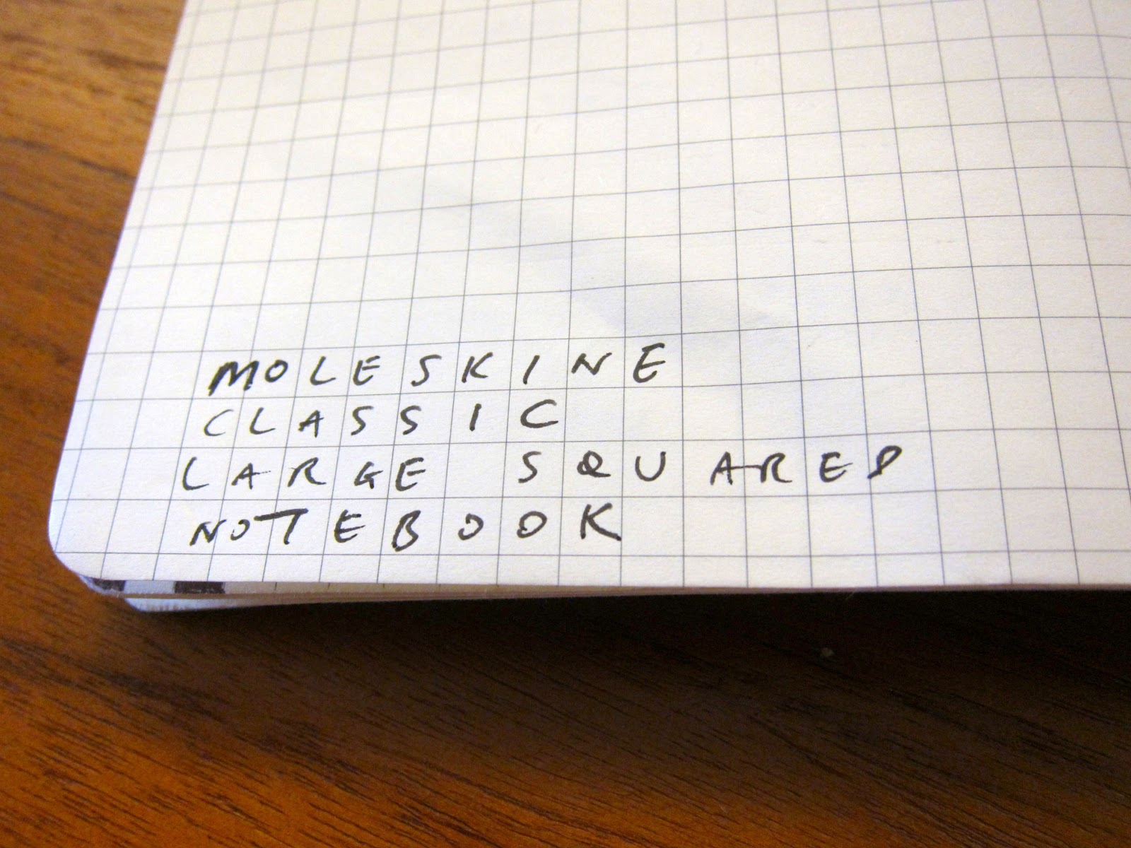 GEAR UP, GET OUT: Moleskine Classic Large Squared Notebook (Soft cover)
